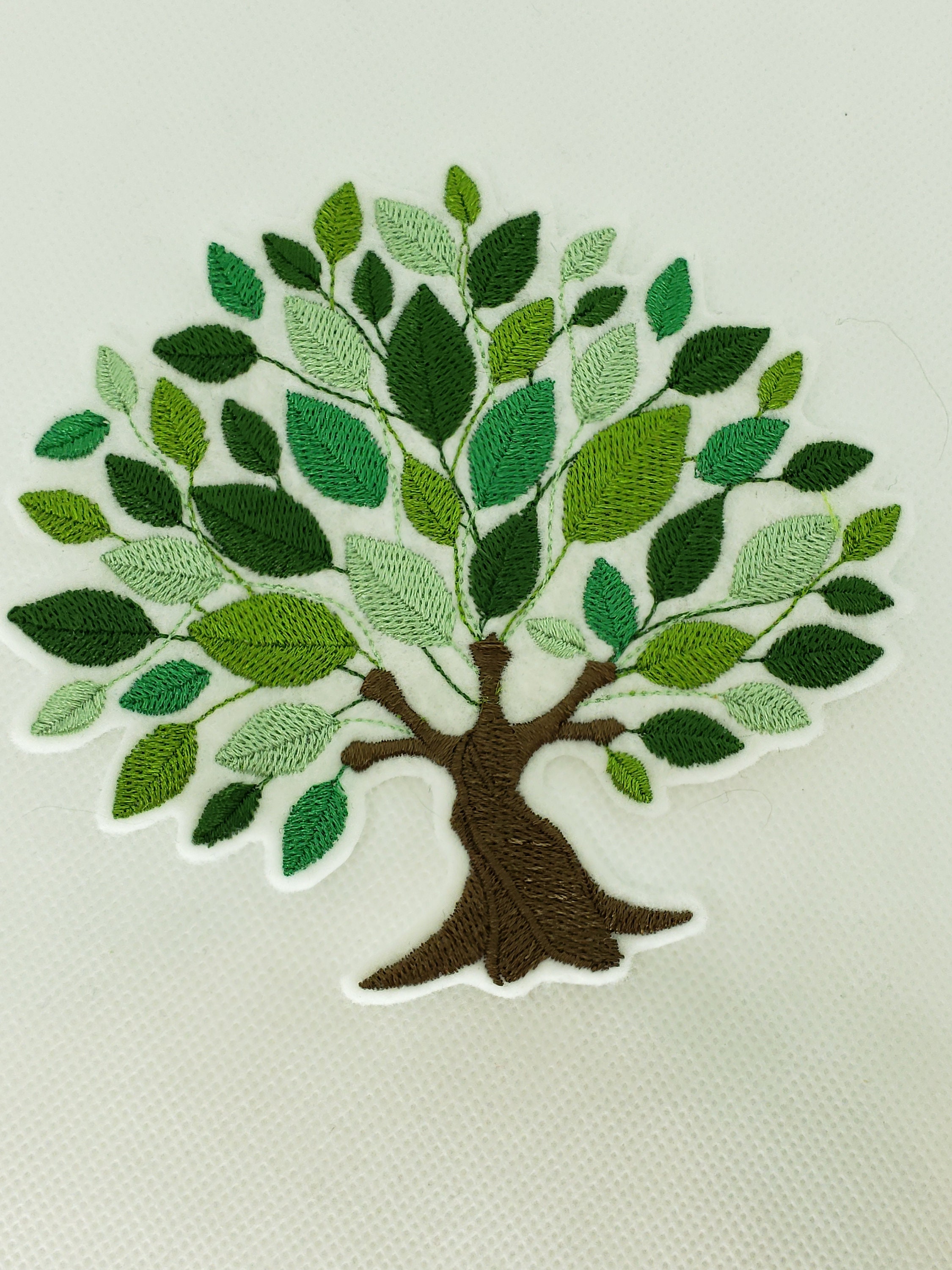 Tree of Life Embroidered Iron on Patch | Etsy