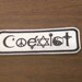 Coexist Embroidered Iron on Patch - Etsy