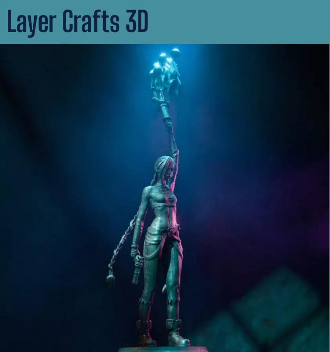 Jinx Arcane Fan Art Figure League of Legends 3D Printed Resin Model Kit ...