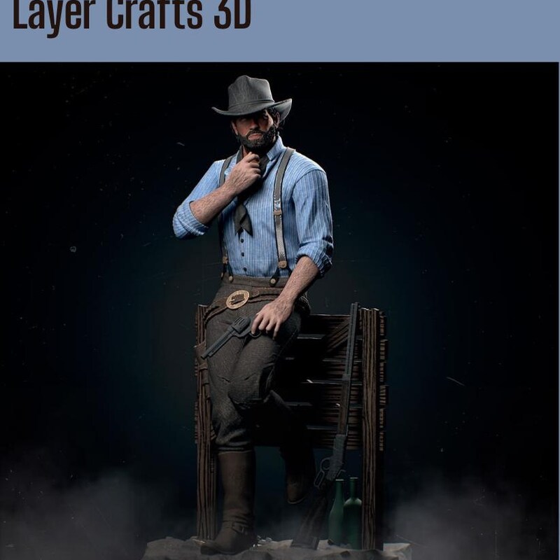 Arthur Morgan Figure - Etsy