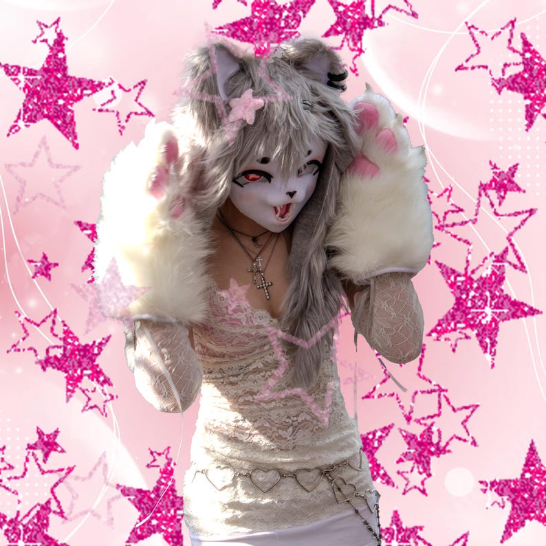 Kigurumi Style, Lion Head Base, Fursuit 3D Print, Open Jaw, Fangs ...