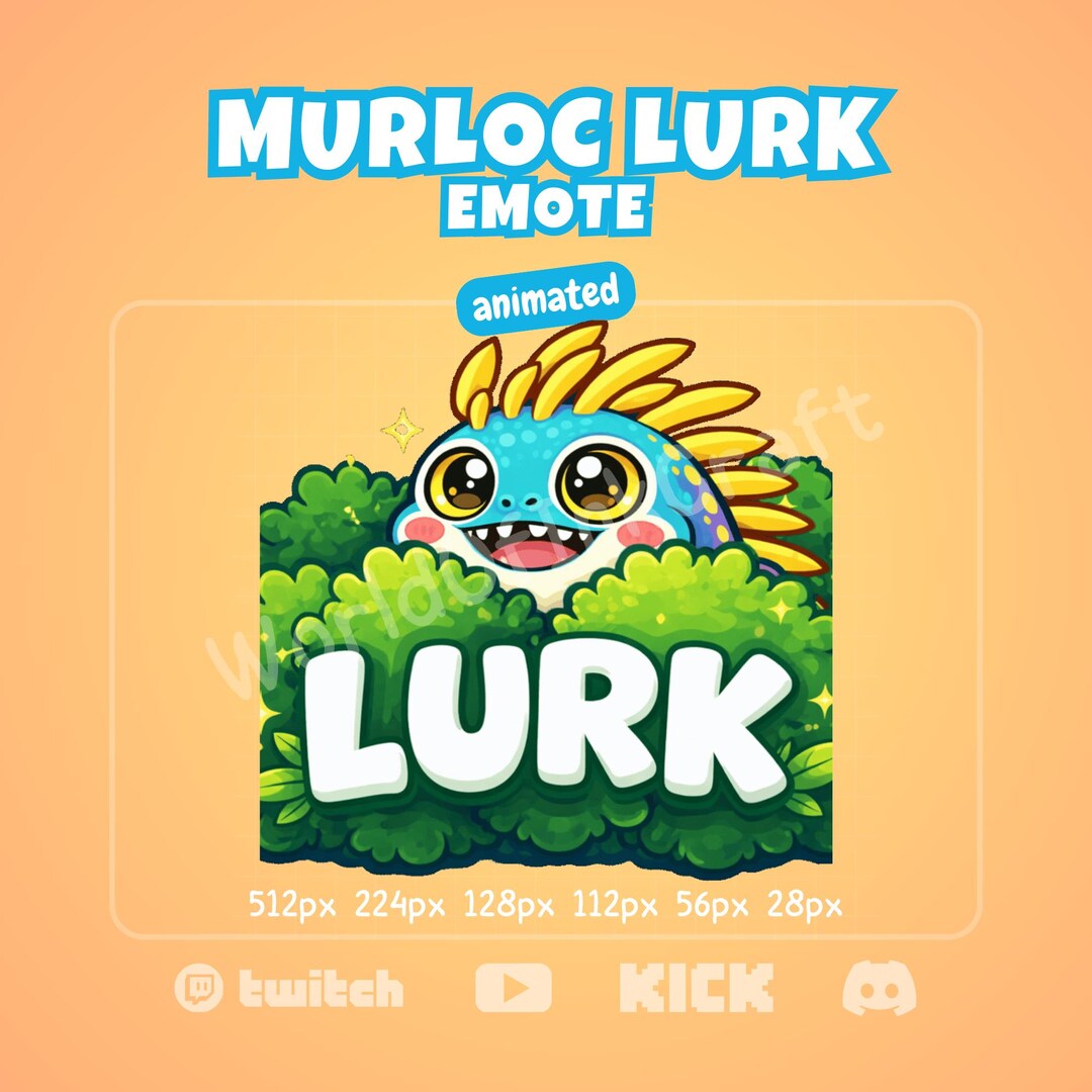 Murloc Lurk Emote Animated – Wow Emote | Inspired by World of Warcraft ...