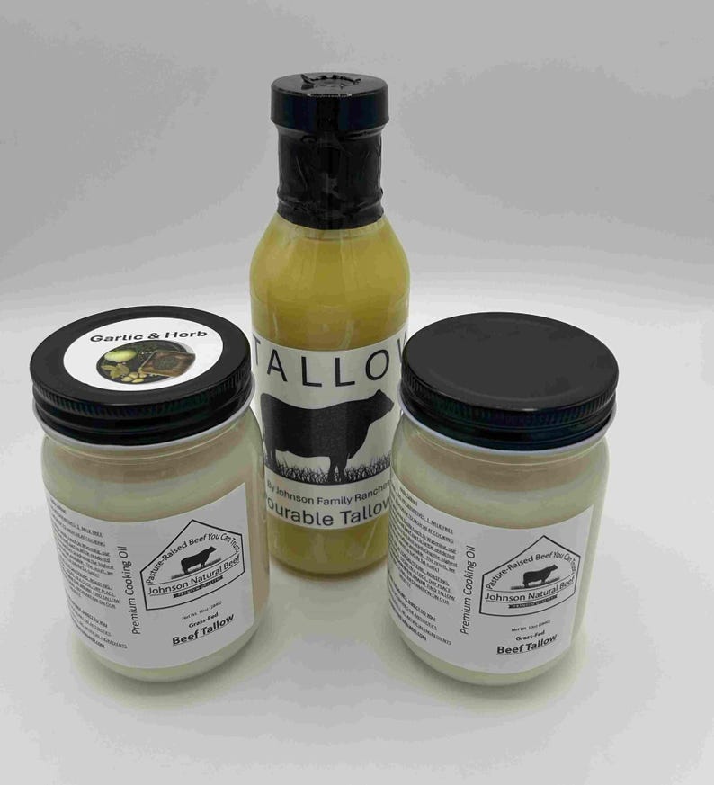 Tallow Cooking Oil Bundle - Etsy