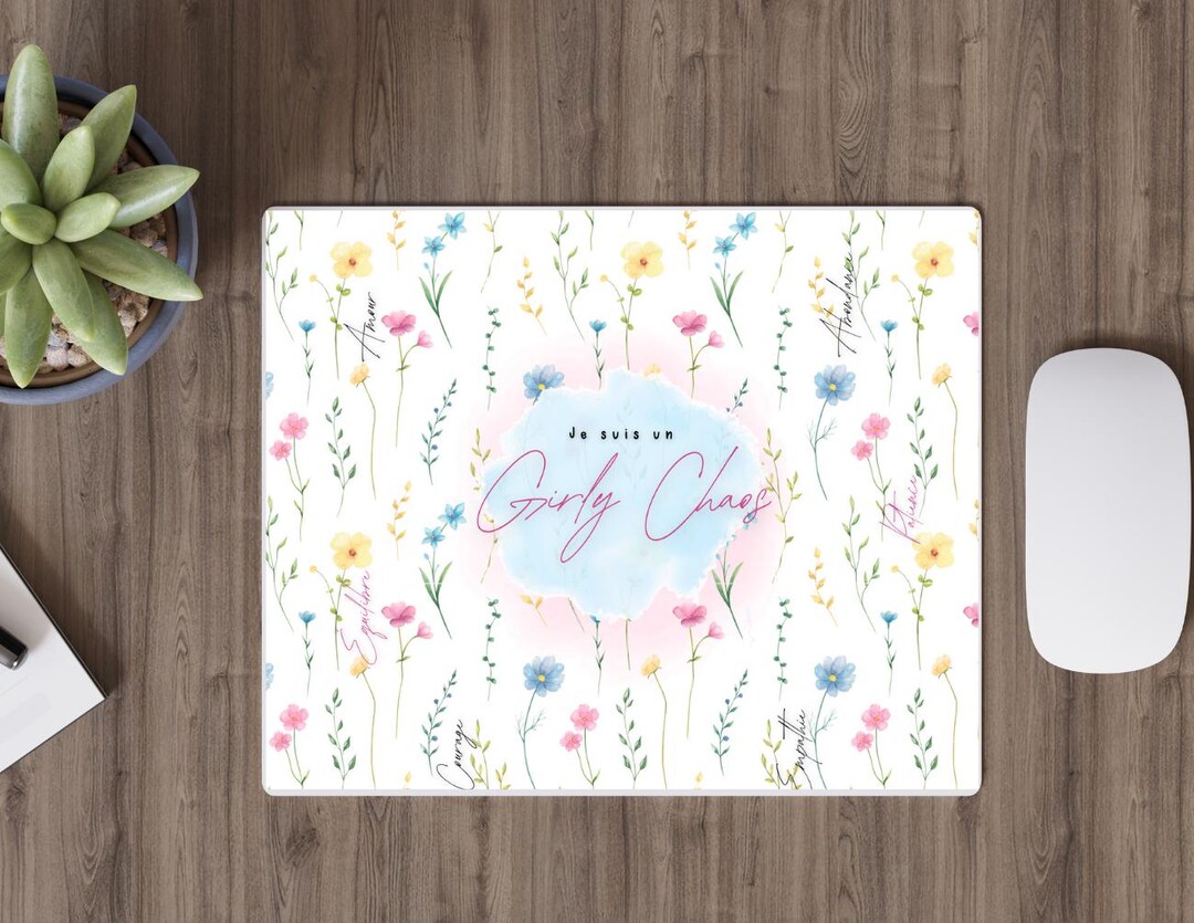 Mouse Pad Girly Chaos - Etsy
