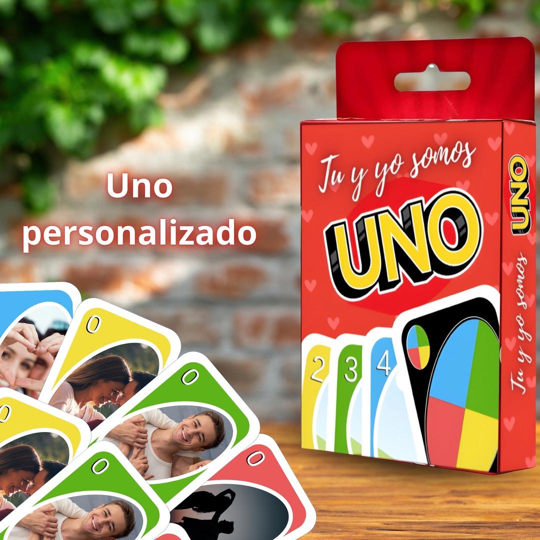 Custom UNO Card Game / Create Your Own Deck of Cards - Etsy