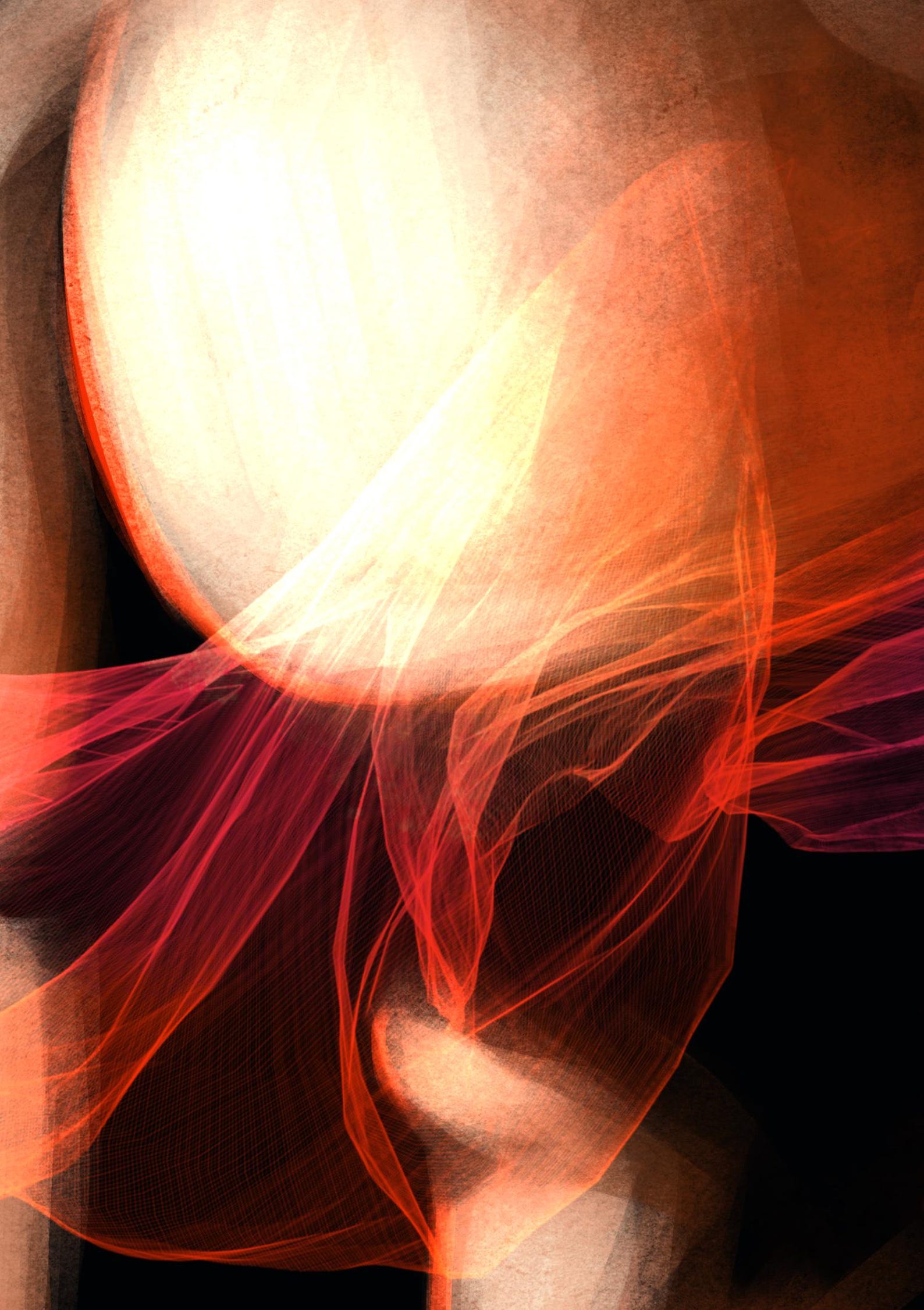 Sensual Nude Drawing Hugging Couple Art Phone Wallpaper Digital