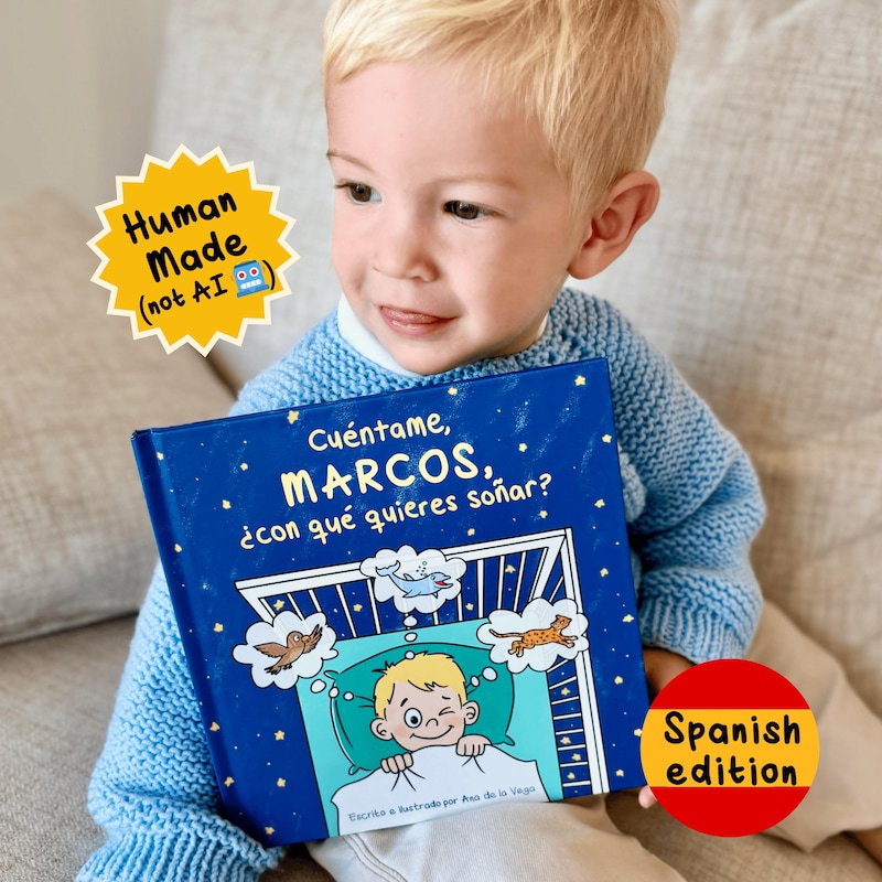 Spanish Children Book - Etsy