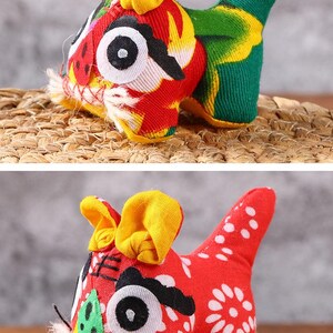 Handmade Cloth Tiger Doll – Lucky Amulet, Nursery Decor - Etsy