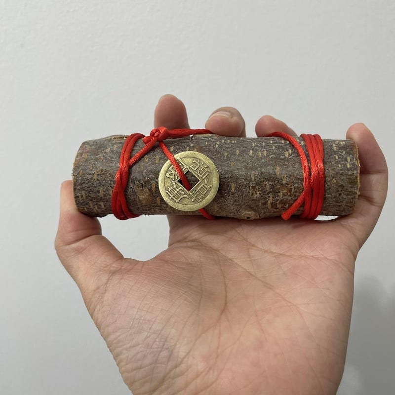 Peach Wood Lucky - Etsy