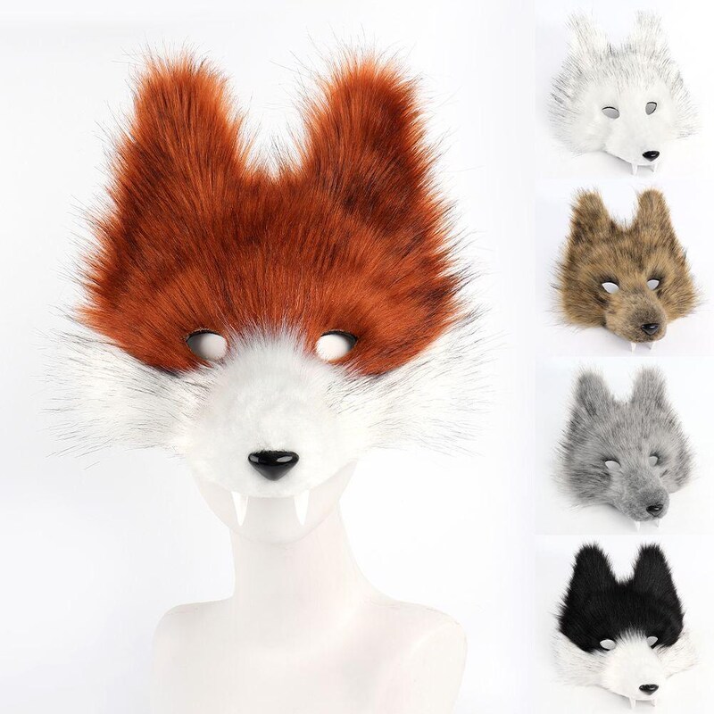 Realistic Wolf Mask - Etsy