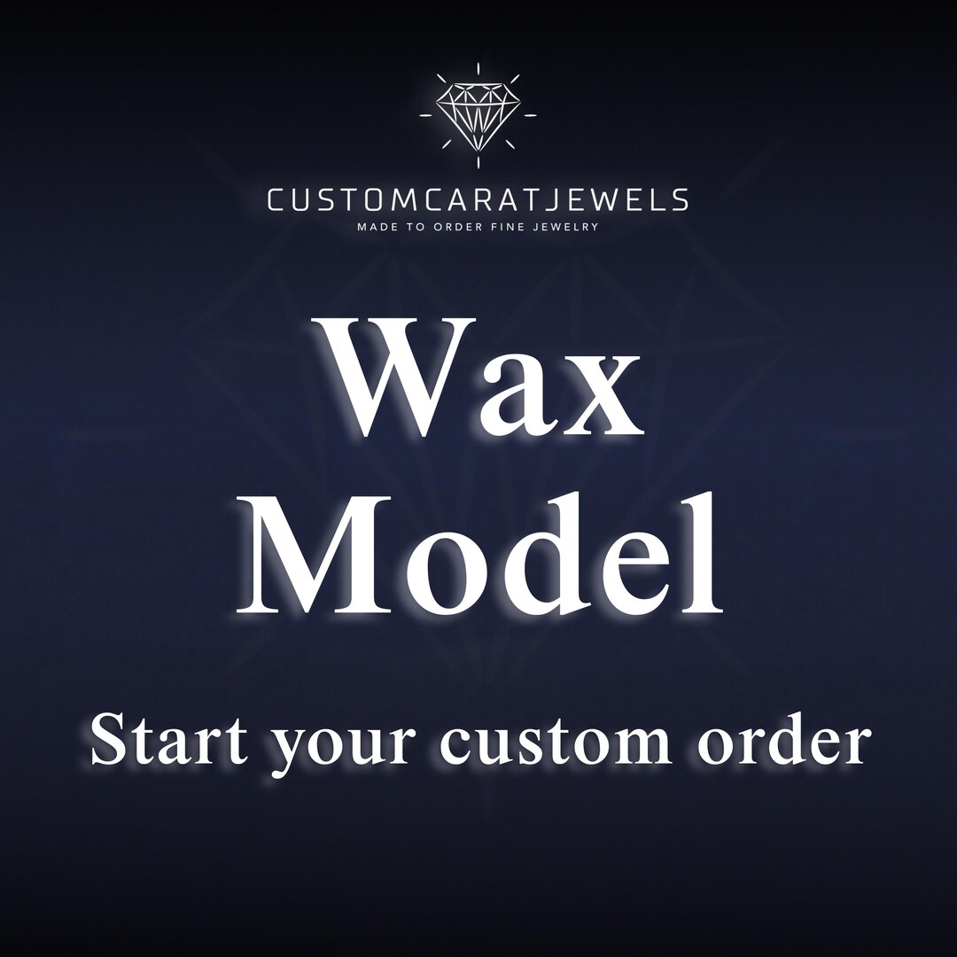 Wedding Band Wax Model Try-on | Custom Engagement Ring Wax Sample ...