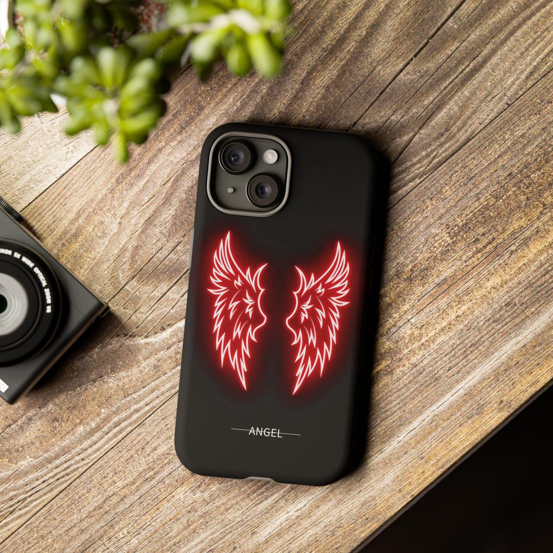 Custom Devil and Angel Wings Phone Case - Protective Cover for iPhone ...