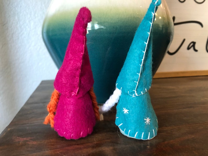 Waldorf Inspired Elsa and Anna Frozen Gnome Dolls Frozen Valentine - Etsy