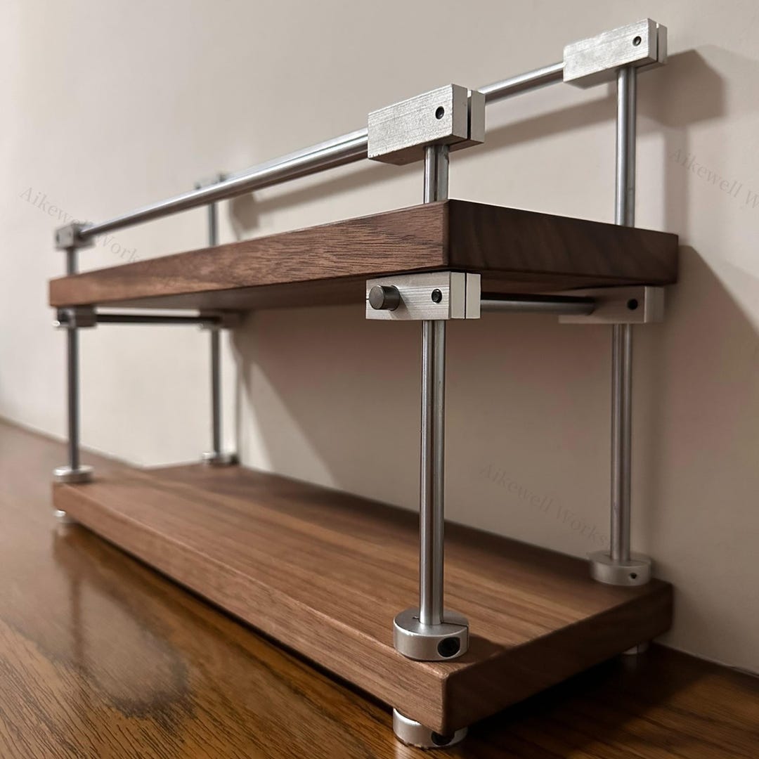 Black Walnut Wood Storage Rack，desktop Storage Rack，diy Storage ...