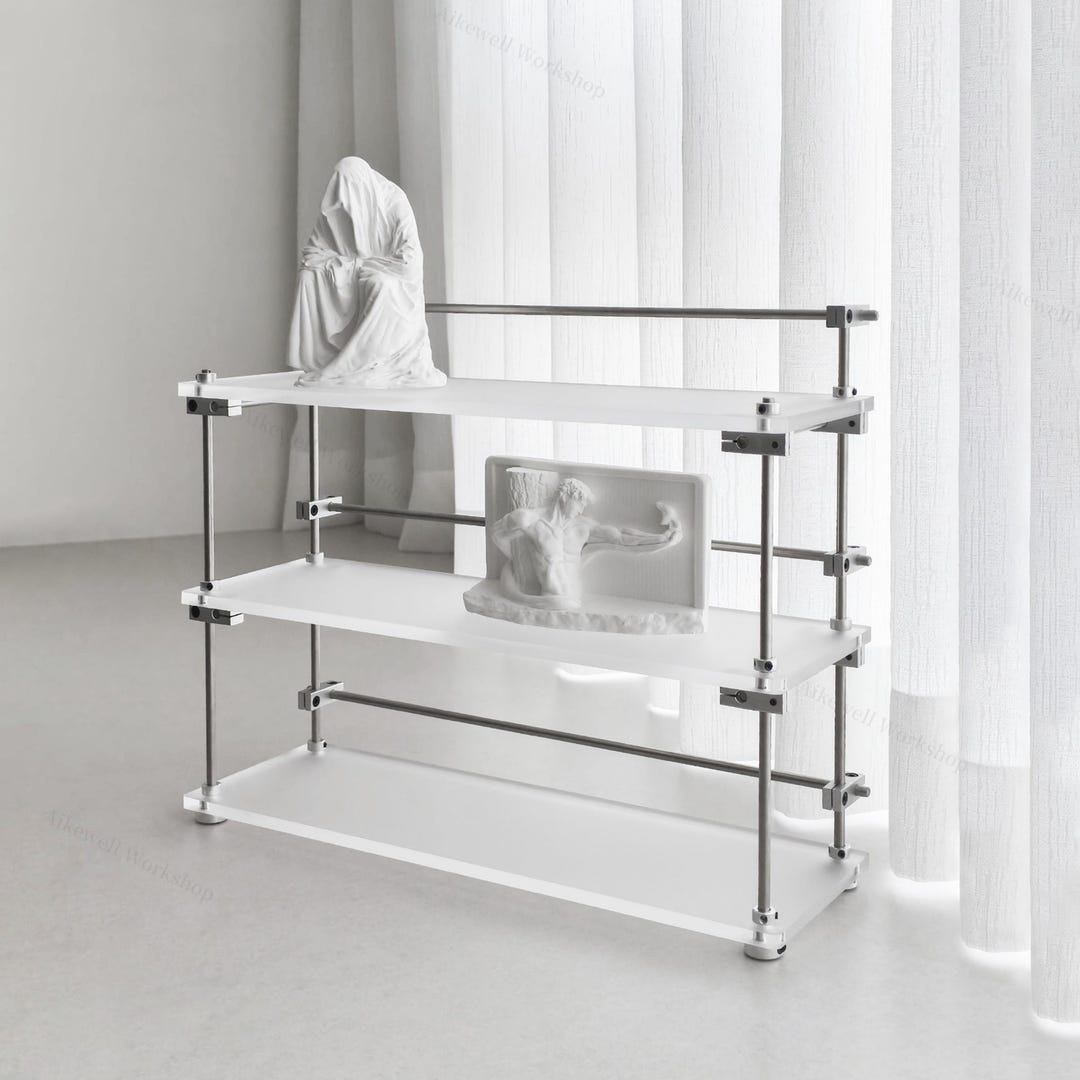 Acrylic Storage Rack，model Display Rack，customizable Size，decorative ...