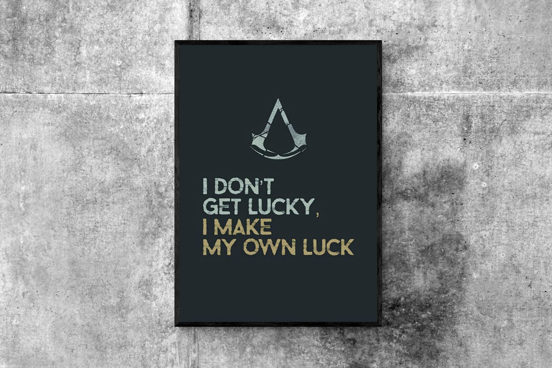 Assassins Creed Print, Video Game Art, Gamer Wall Art, Gaming Decor ...