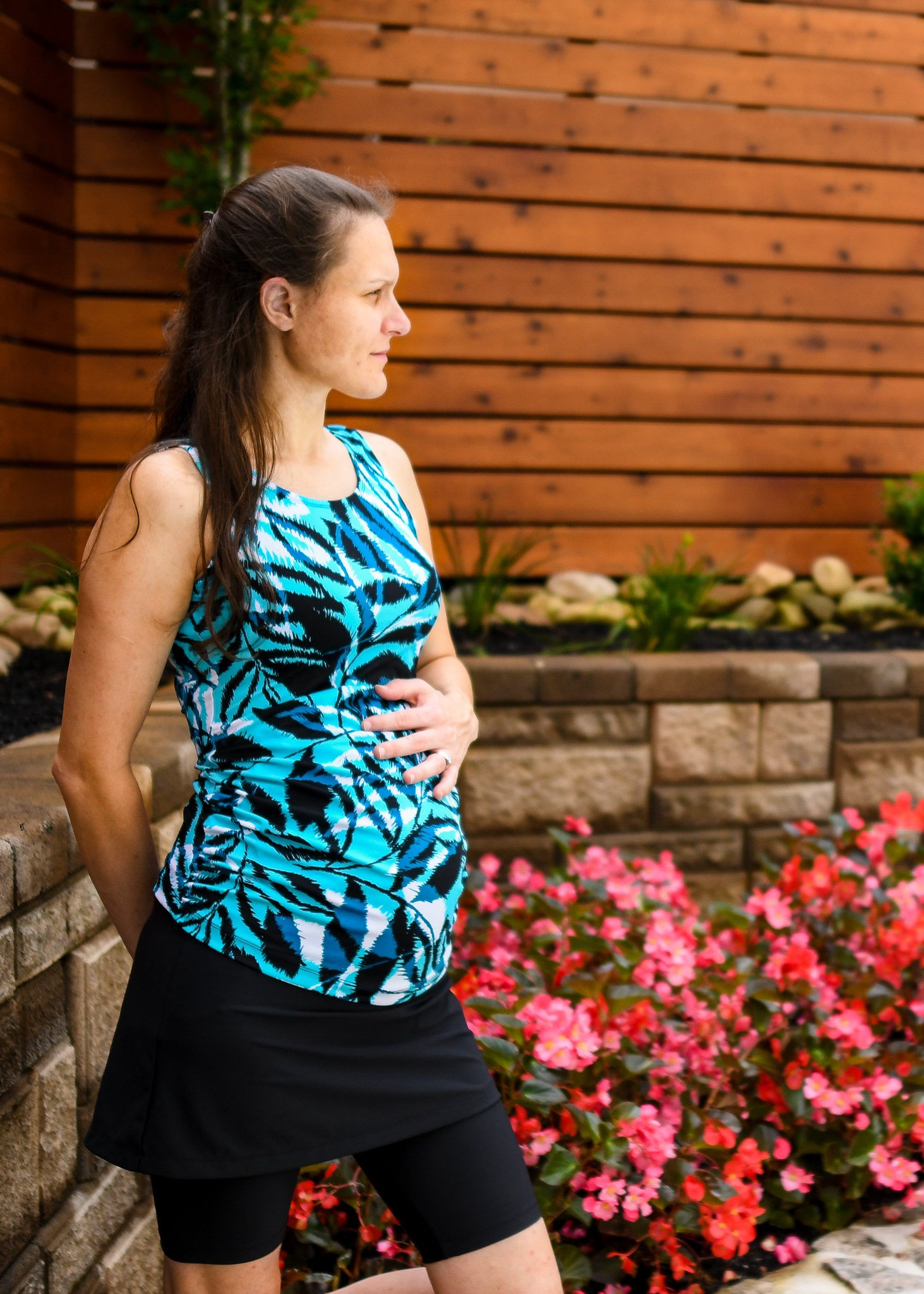 Modest Maternity Swim Top - Custom Maternity Swimwear - Swimwear Women ...