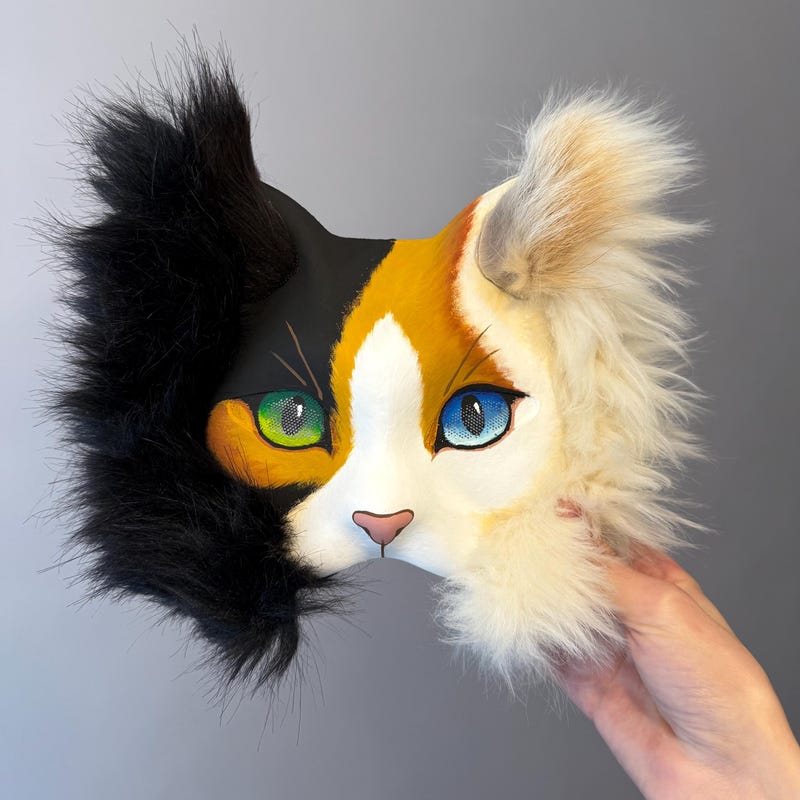 Calico Cat Tail Therian - Etsy