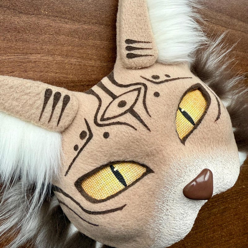 Therian Cat Mask Base - Etsy