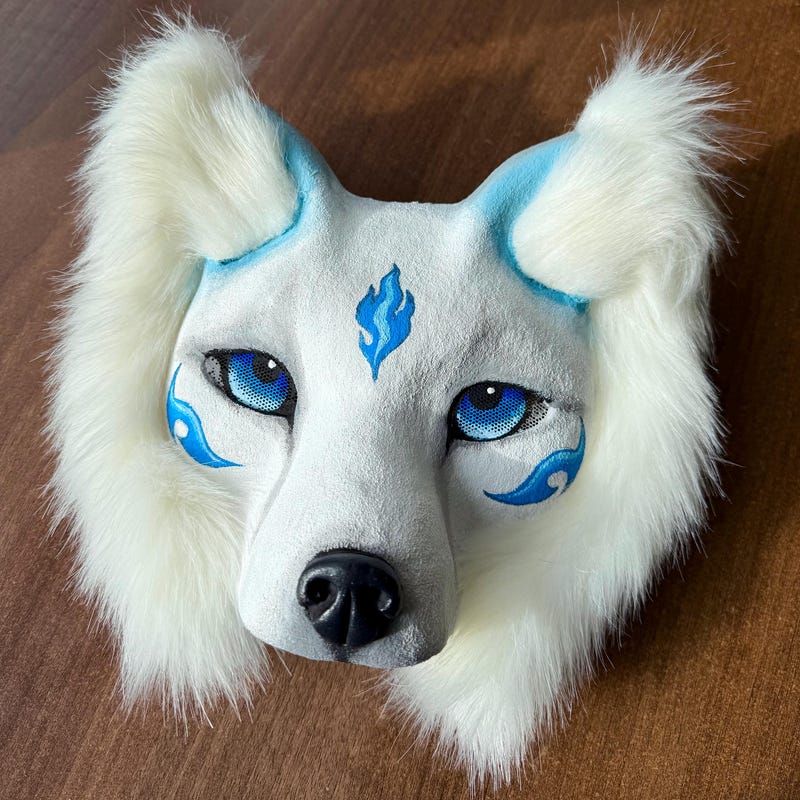 Realistic Wolf Mask - Etsy