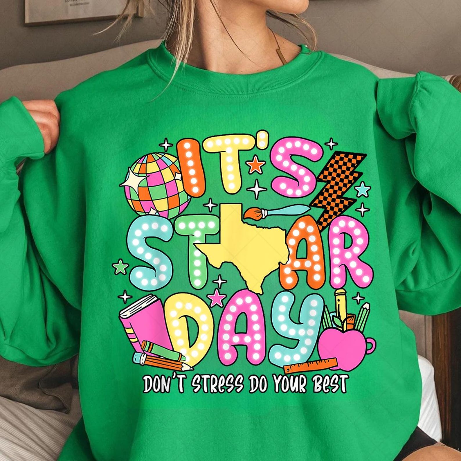 It's Star Day PNG, School Test Png, Test Day Png, Star Testing Png ...