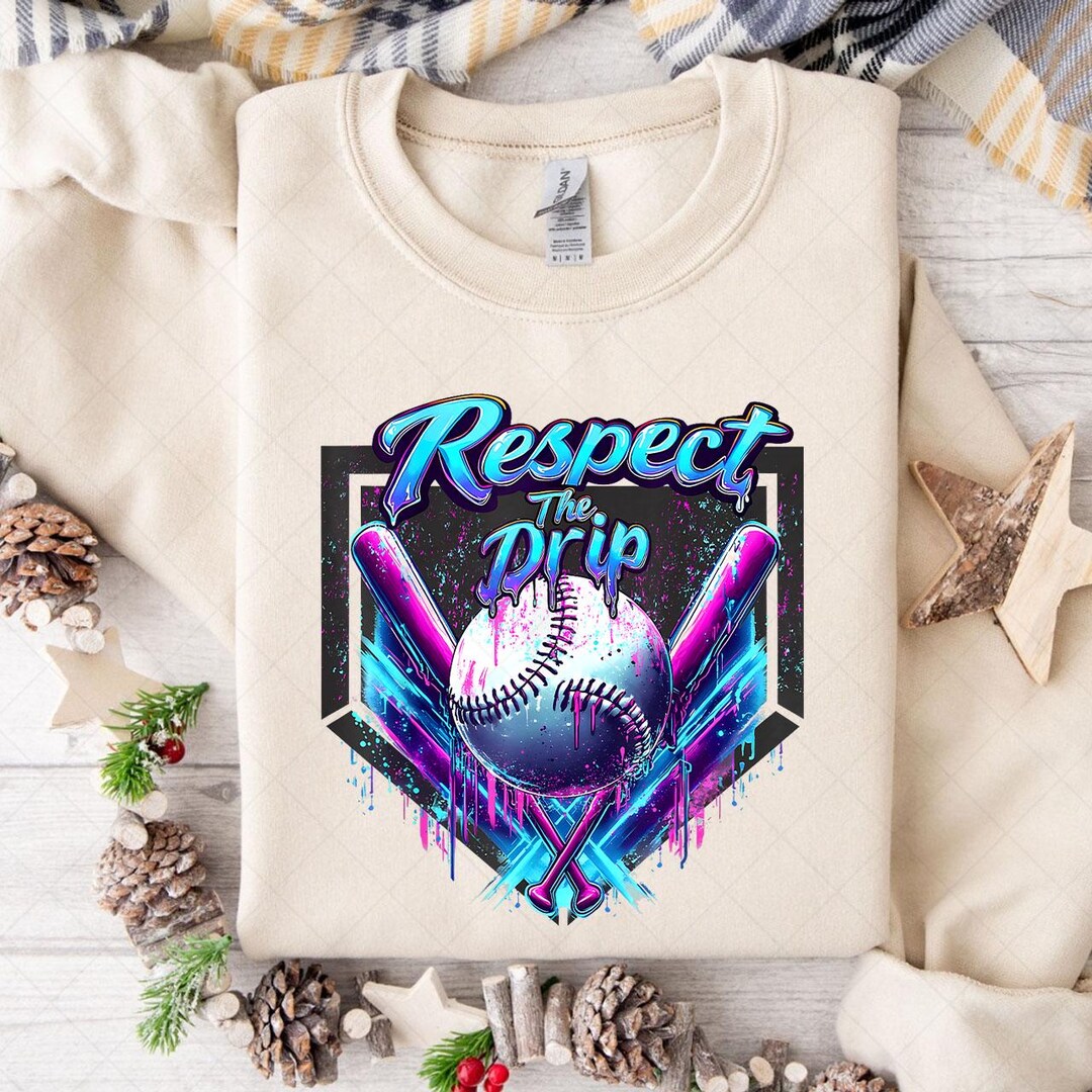 Respect the Drip Png, Baseball Drip PNG, Ice Cream Drip, Baseball Mama ...