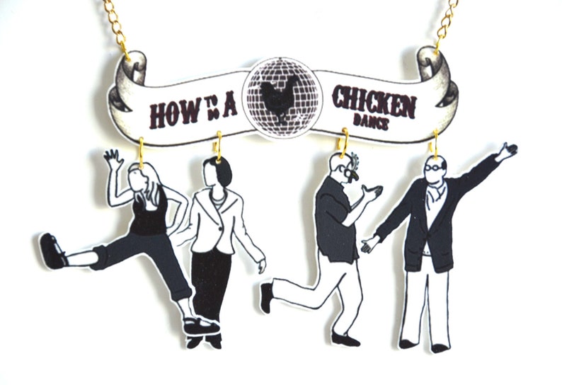 Arrested Development 'how to Do a Chicken Dance' Necklace - Etsy
