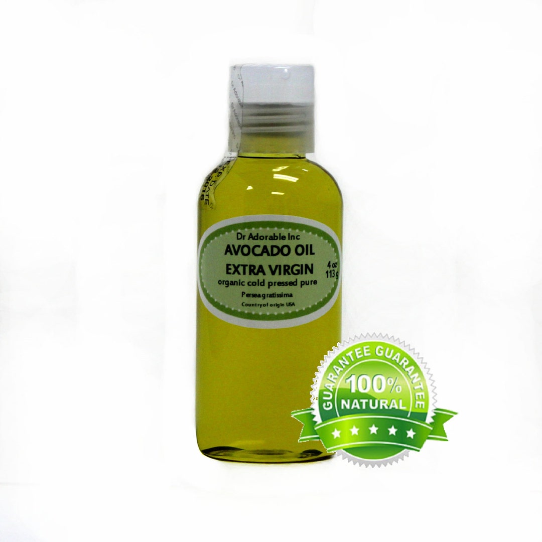 4 Oz Avocado Oil Unrefined Extra Virgin Cold Pressed Pure & - Etsy