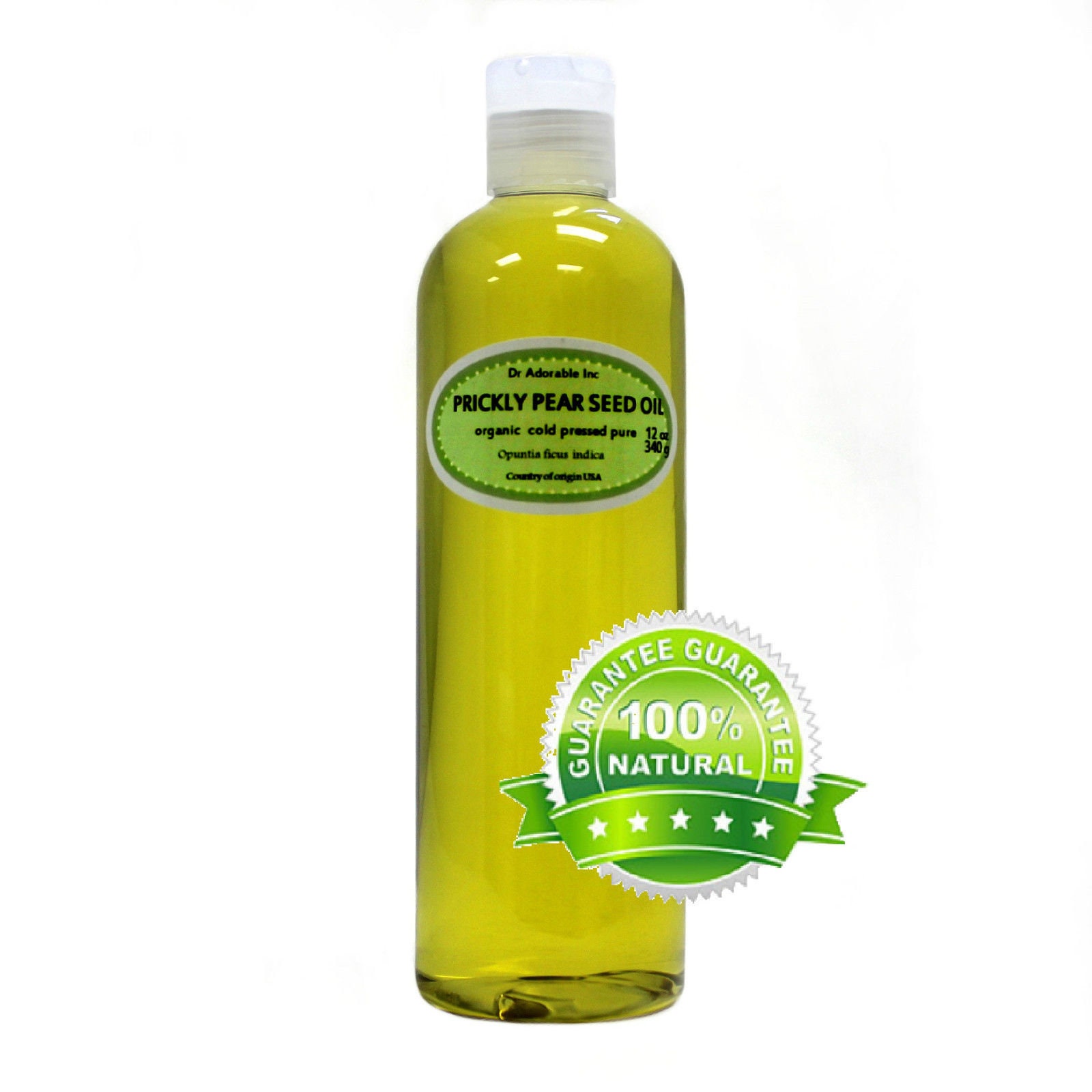 12 Oz - Premium UNREFINED Prickly Pear Seed Oil - 100% Pure & Organic ...