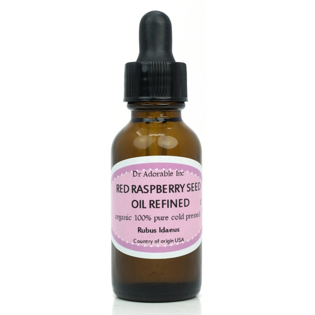1 Oz - With Glass Dropper - Red Raspberry Seed Oil - REFINED 100% Pure ...