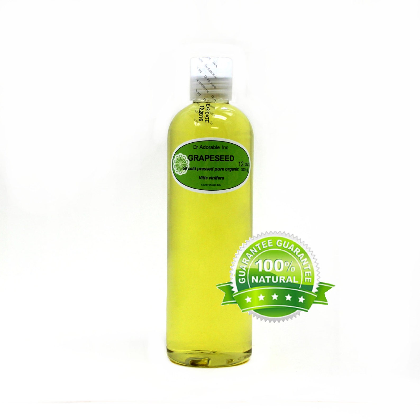 12 Oz Grapessed Oil 100% Pure Organic Cold Pressed - Etsy
