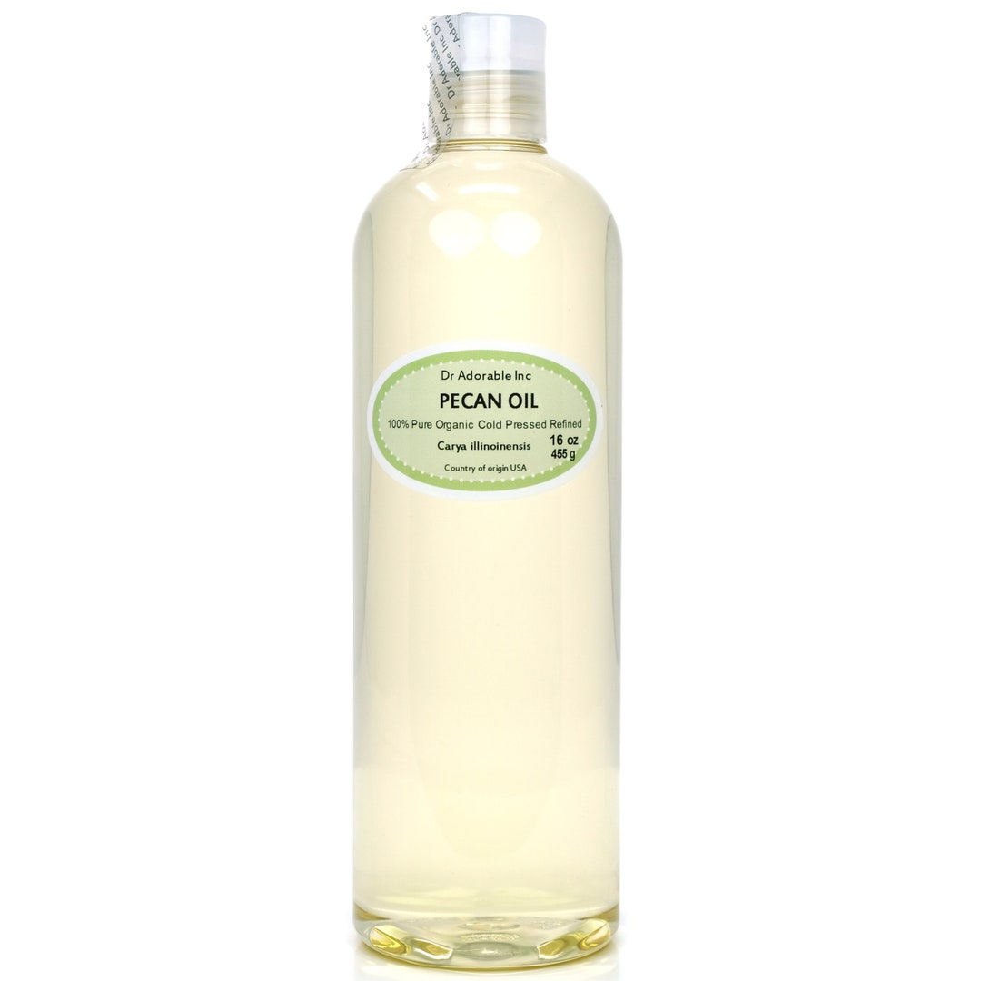 16 Oz - Pecan Oil - Organic Cold Pressed 100% Pure Fresh Natural - Etsy
