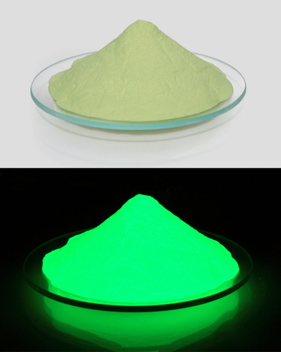 1 Oz Nite Bright Green Glow-in-the-dark Powder Glow in the - Etsy