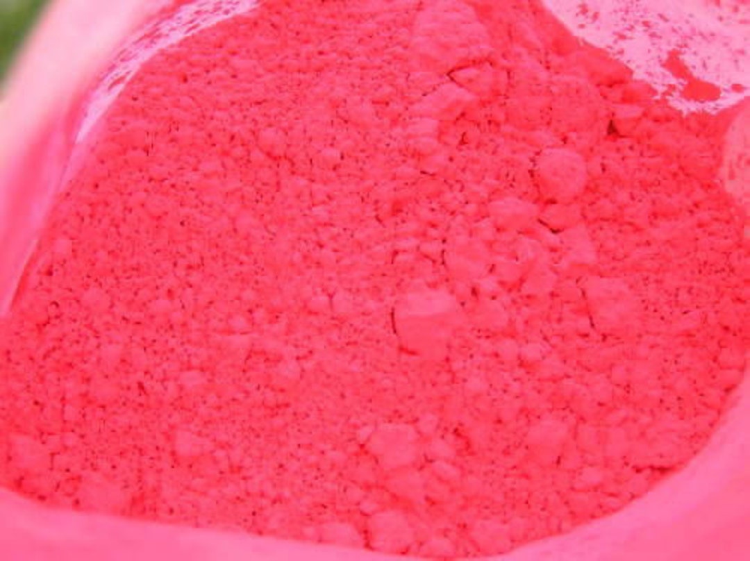 1 Oz Fluorescent Soft Pink Mica Pigment Great for Cosmetic Soaps Bath ...