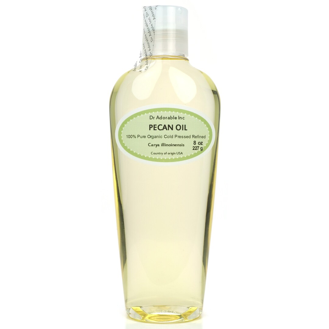 8 Oz - Pure Pecan Oil - Organic Cold Pressed Pure Fresh Natural - Etsy