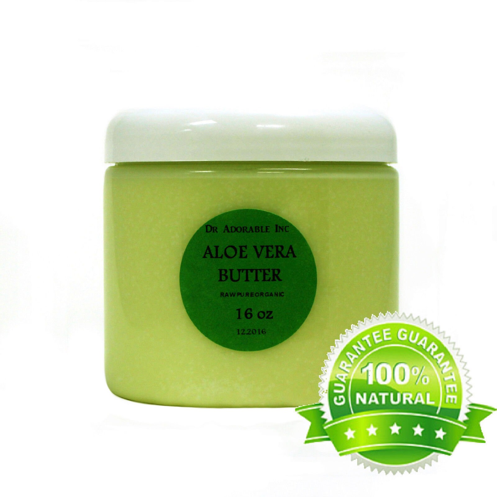 16 Oz Premium Aloe Vera Butter RAW 100% Pure Organic Cold | Etsy