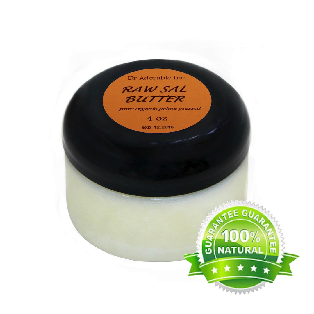 4 Oz Pure Organic Premium Sal Shorea Butter Fresh Cold Pressed - Etsy