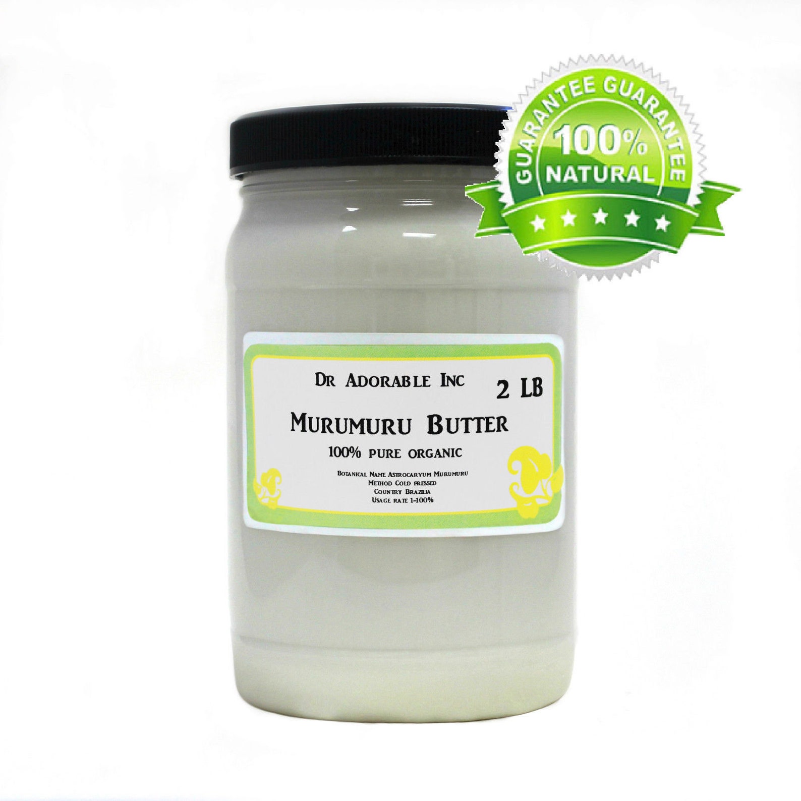 2 LB Murumuru Butter 100% Pure Natural Organic for Skin & Hair | Etsy