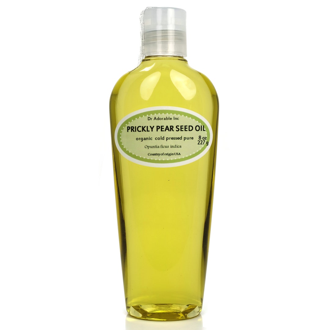 8 Oz - Premium Prickly Pear Seed Oil - 100% Pure & Organic Cold Pressed ...