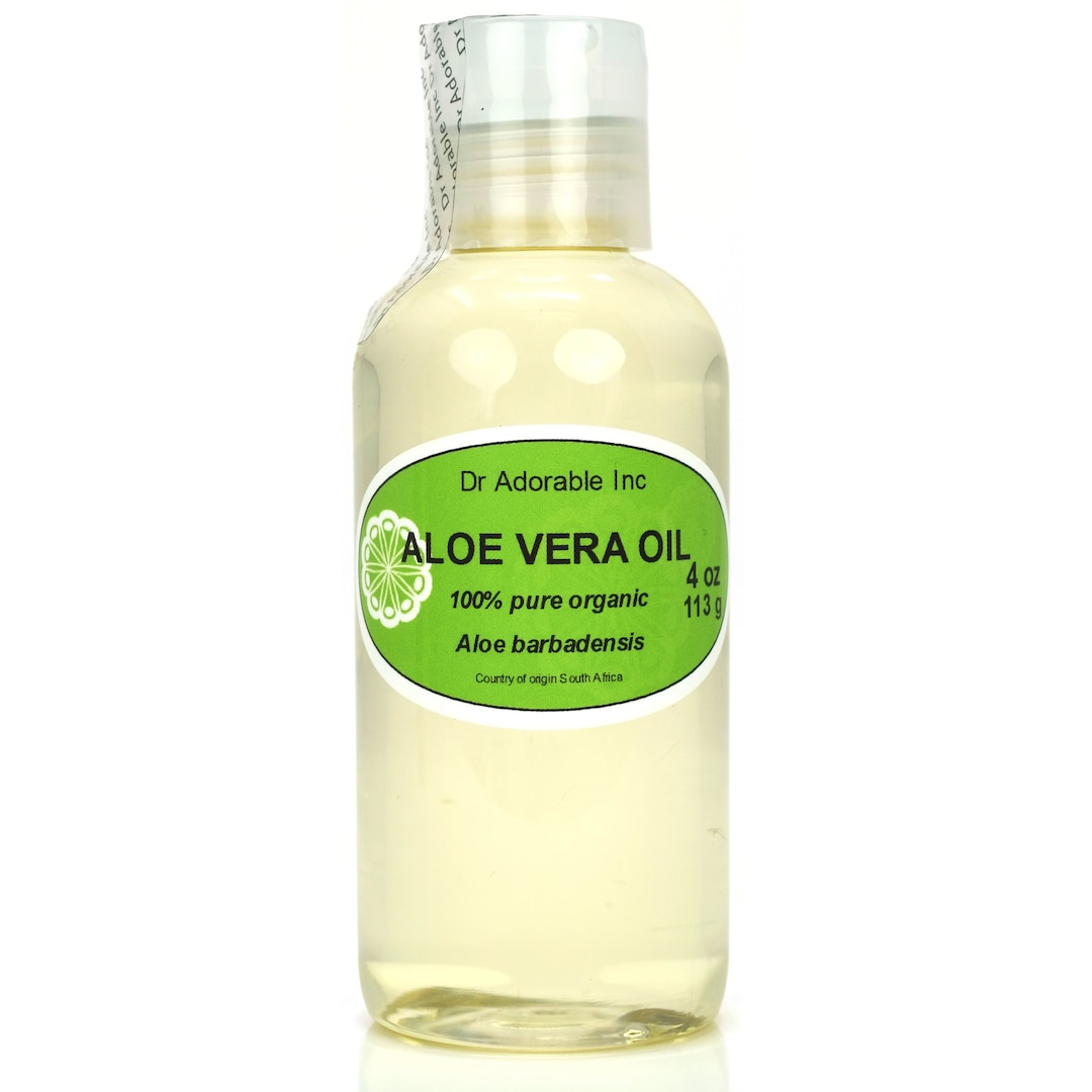 4 Oz - Aloe Vera Oil - Pure Natural Organic Fresh Cold Pressed - Etsy