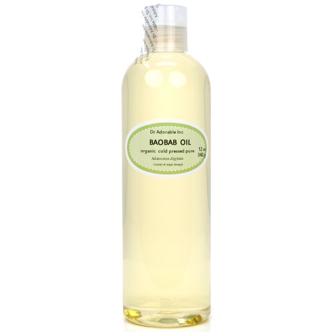 12 Oz - Baobab Oil - 100% Pure & Organic Cold Pressed - Etsy