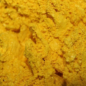 1 Oz True Yellow Mica Pigment Great for Cosmetic Soaps Bath Bomb ...