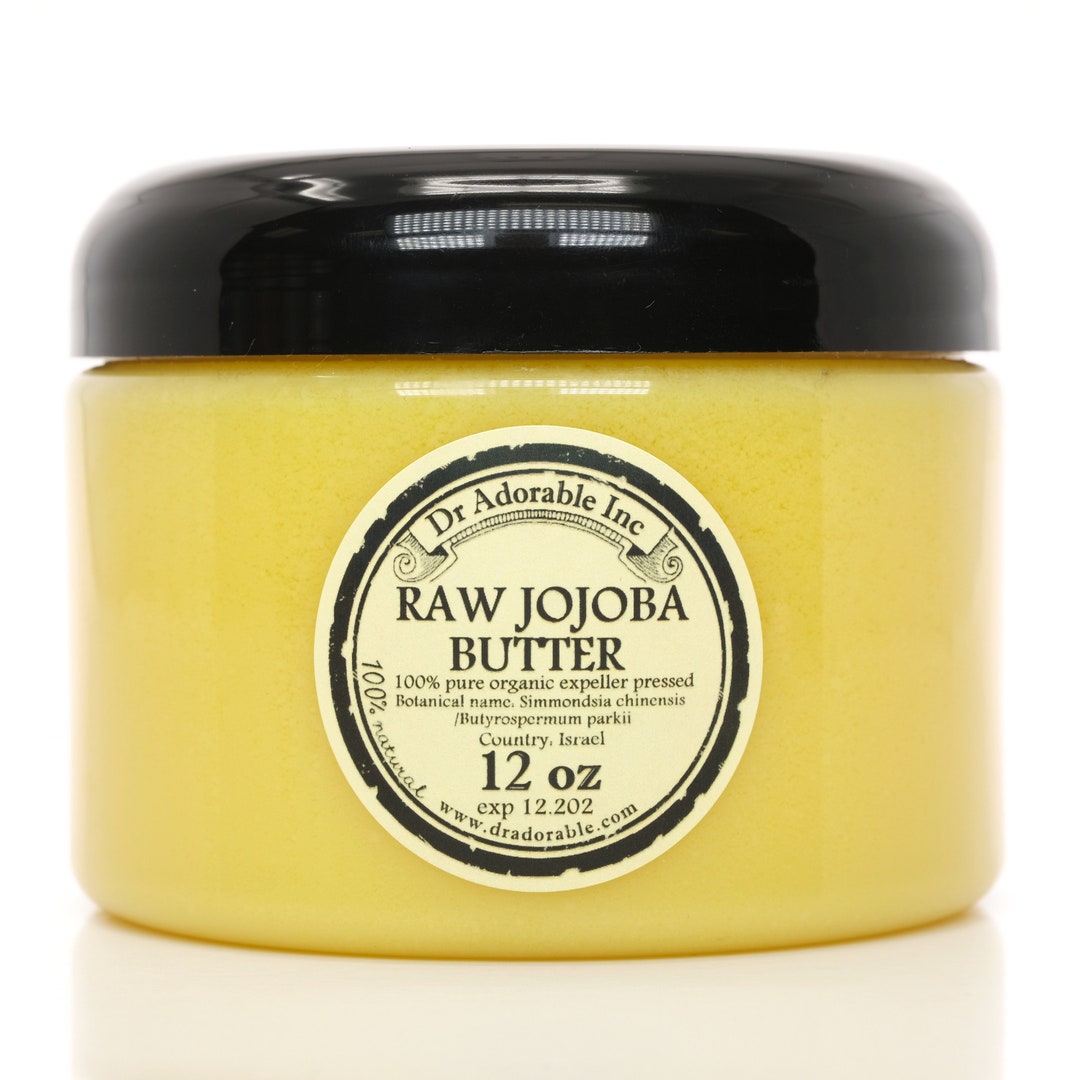 12 Oz - Premium Jojoba Butter - Fresh Organic Cold Pressed 100% Pure ...