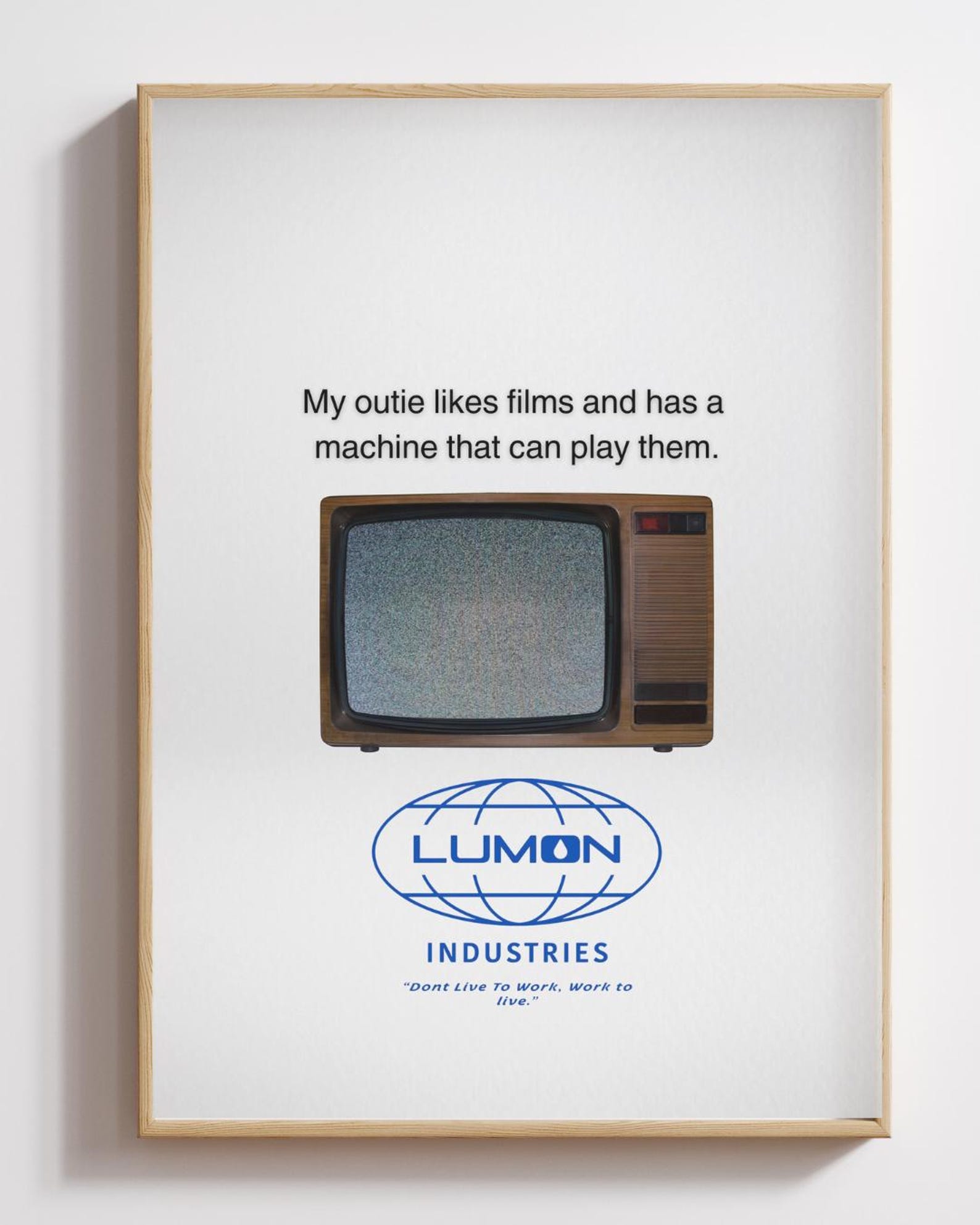 Severance-inspired Wall Art | Lumon Industries TV Print | Digital ...