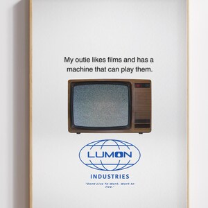 Severance-inspired Wall Art | Lumon Industries TV Print | Digital ...