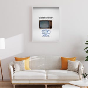 Severance-inspired Wall Art | Lumon Industries TV Print | Digital ...