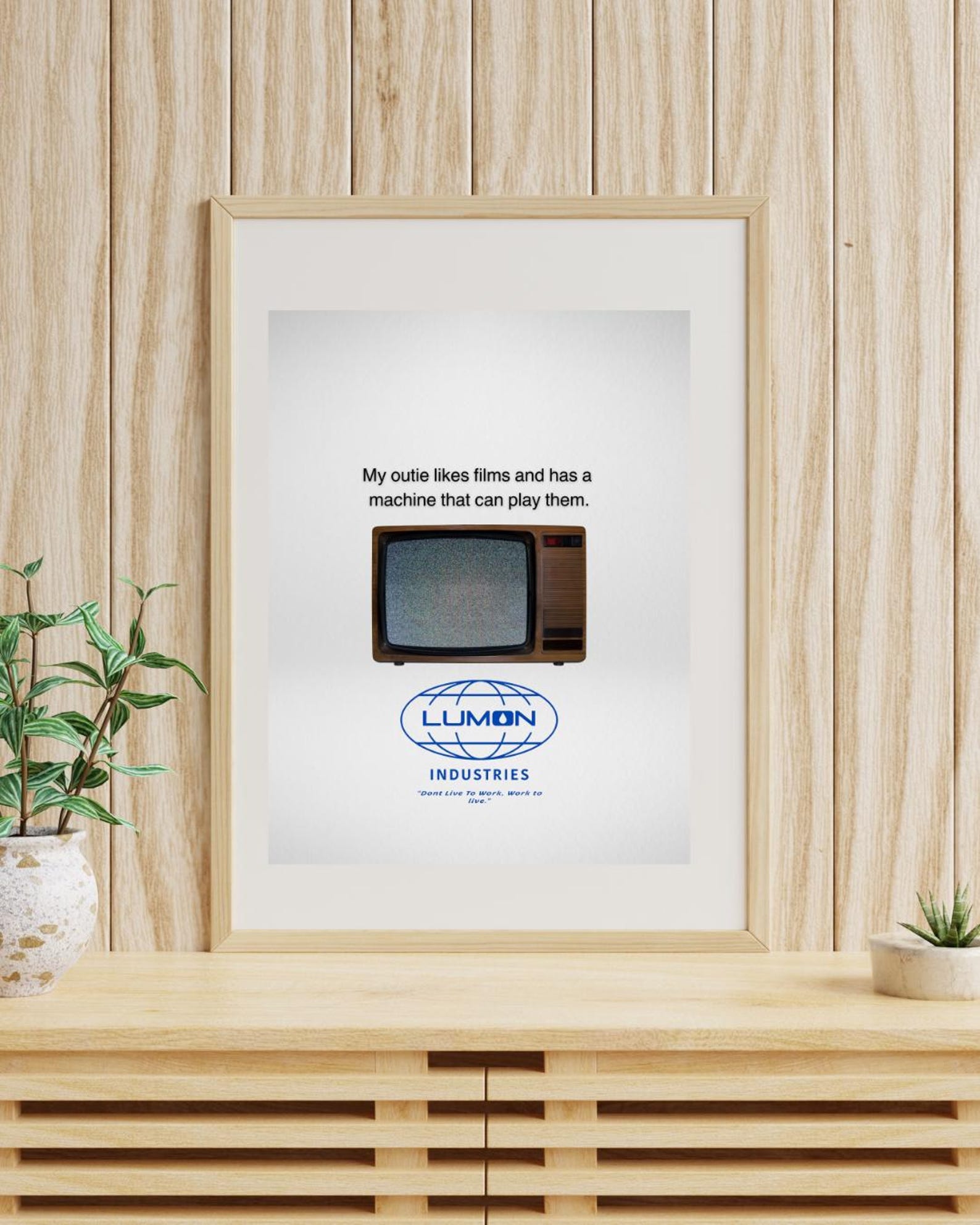 Severance-inspired Wall Art | Lumon Industries TV Print | Digital ...