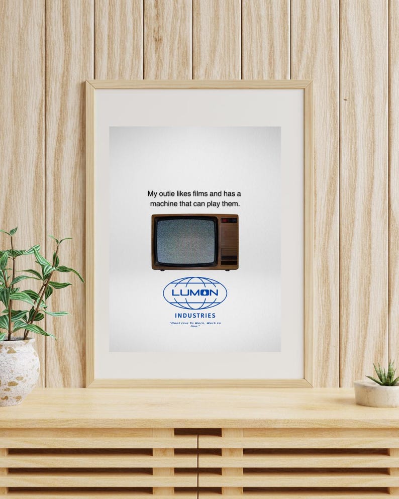 Severance-inspired Wall Art | Lumon Industries TV Print | Digital ...