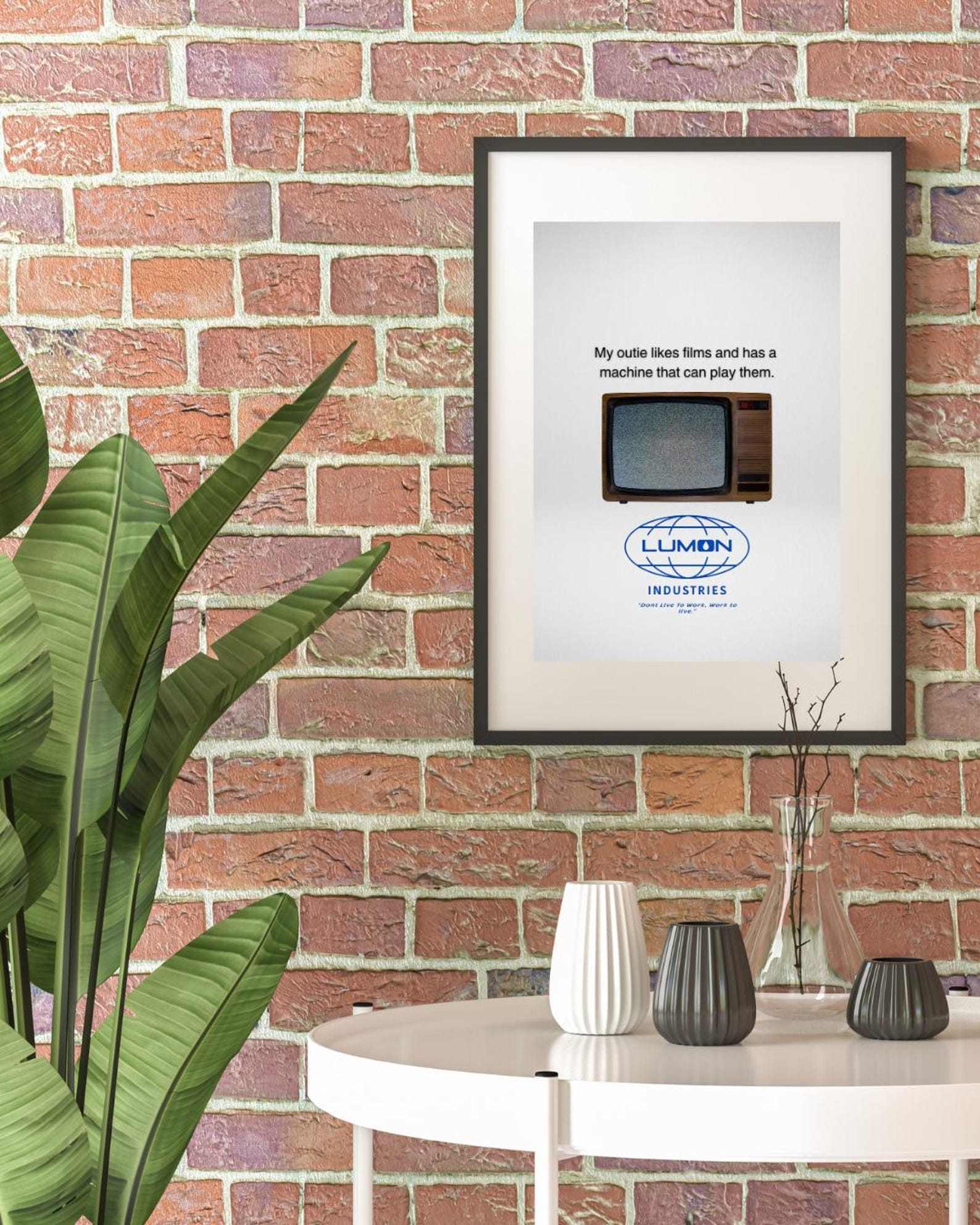 Severance-inspired Wall Art | Lumon Industries TV Print | Digital ...