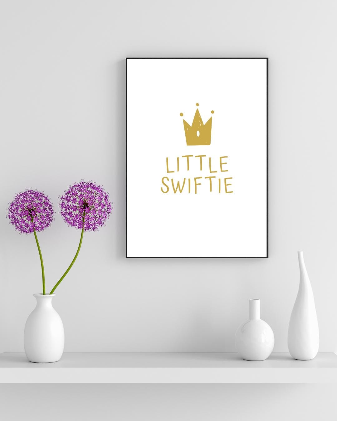 Little Swiftie Printable | Digital Download | Swiftie Nursery Wall Art ...
